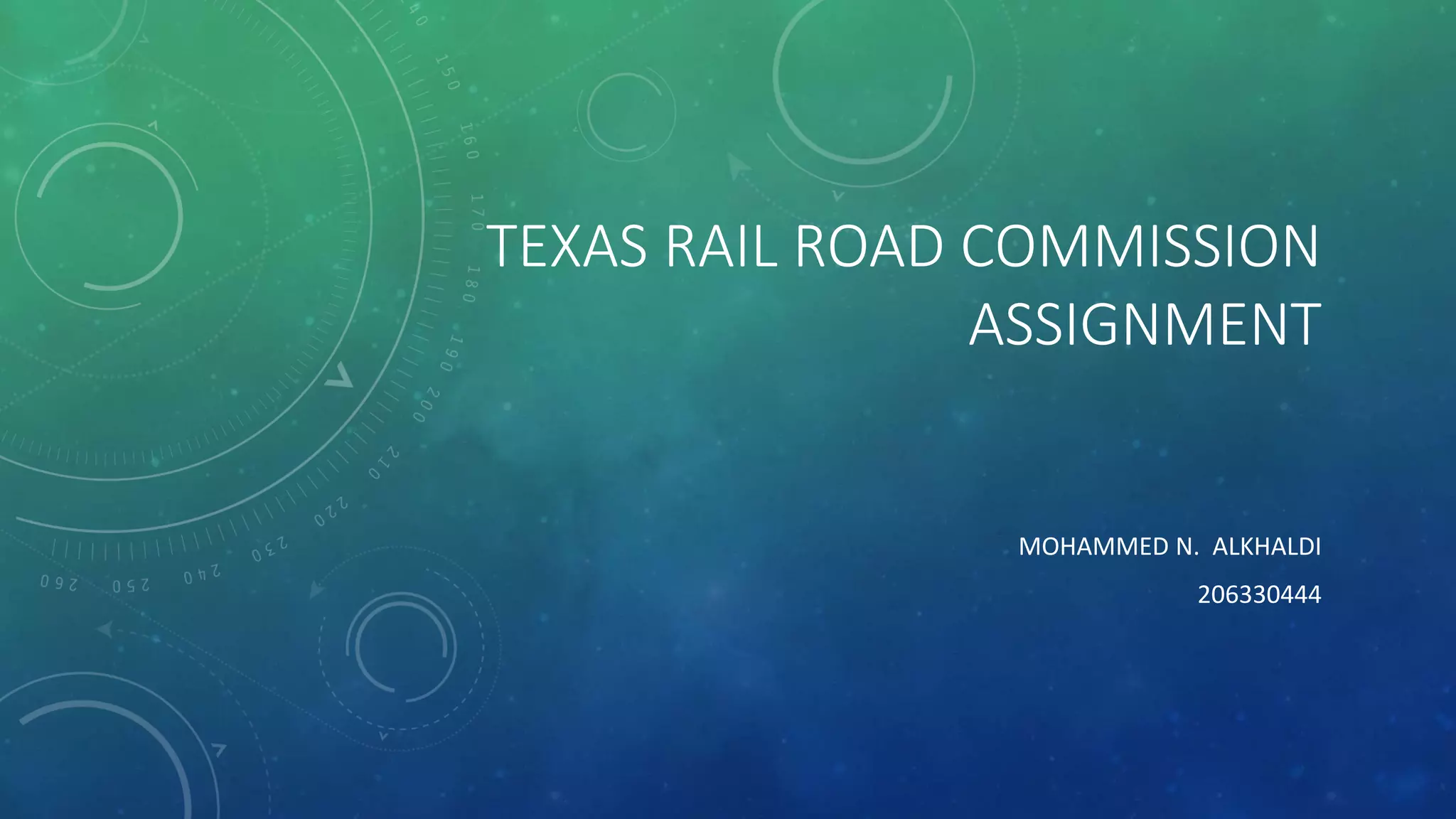 TRRC assignement | PPT