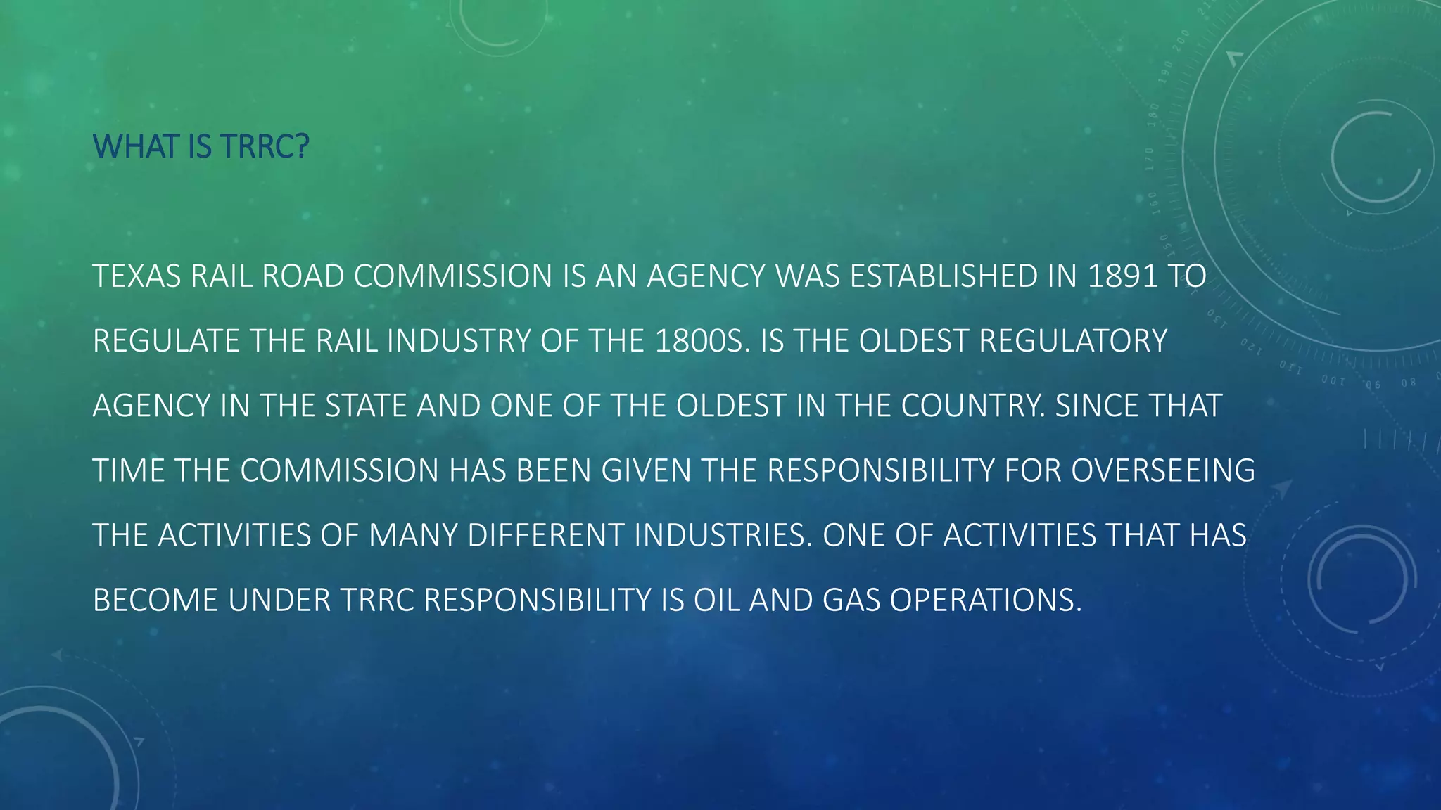 TRRC assignement | PPT