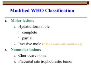 Gestational trophoblastic disease-Hamisi Mkindi | PPT | Pregnancy ...