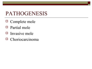 Gestational trophoblastic disease-Hamisi Mkindi | PPT | Pregnancy ...