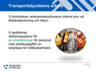 (SIK) Transportstyrelsen | PPTX