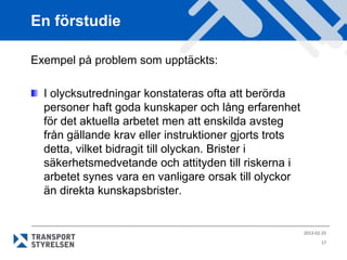 (SIK) Transportstyrelsen | PPTX