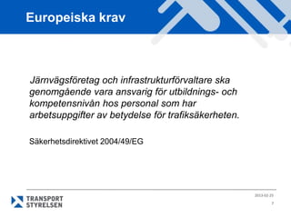 (SIK) Transportstyrelsen | PPTX