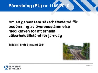 (SIK) Transportstyrelsen | PPTX