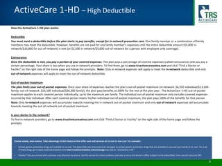 TRS Active Care Presentation | PPTX