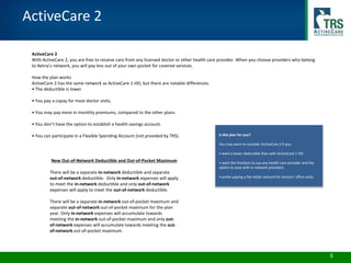 TRS Active Care Presentation | PPTX