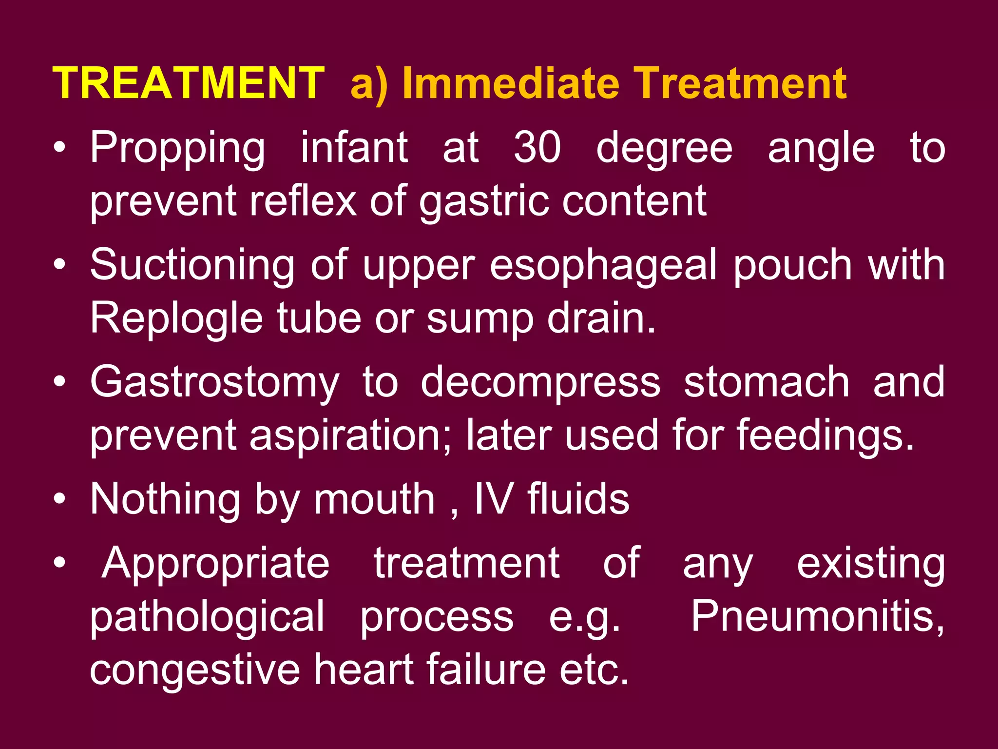 Tracheoesophageal Fistula | PPT