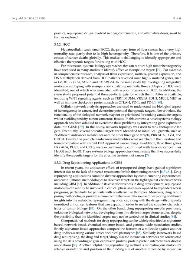 Systems Biology Approaches to Decipher the Underlying Molecular Mechanisms of Glioblastoma ...