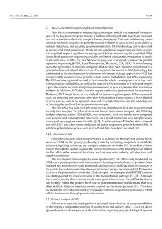 Systems Biology Approaches to Decipher the Underlying Molecular Mechanisms of Glioblastoma ...