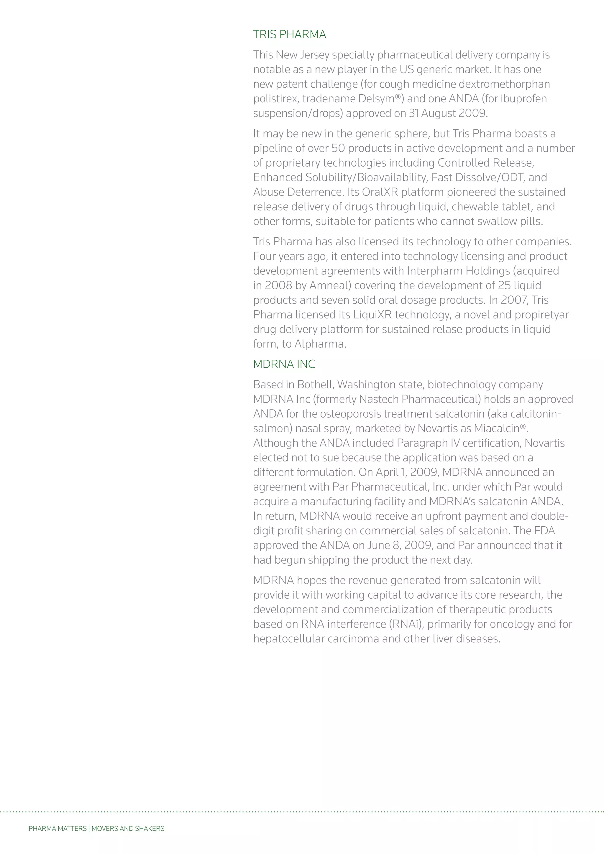 Tr The Pharma Matters | PDF