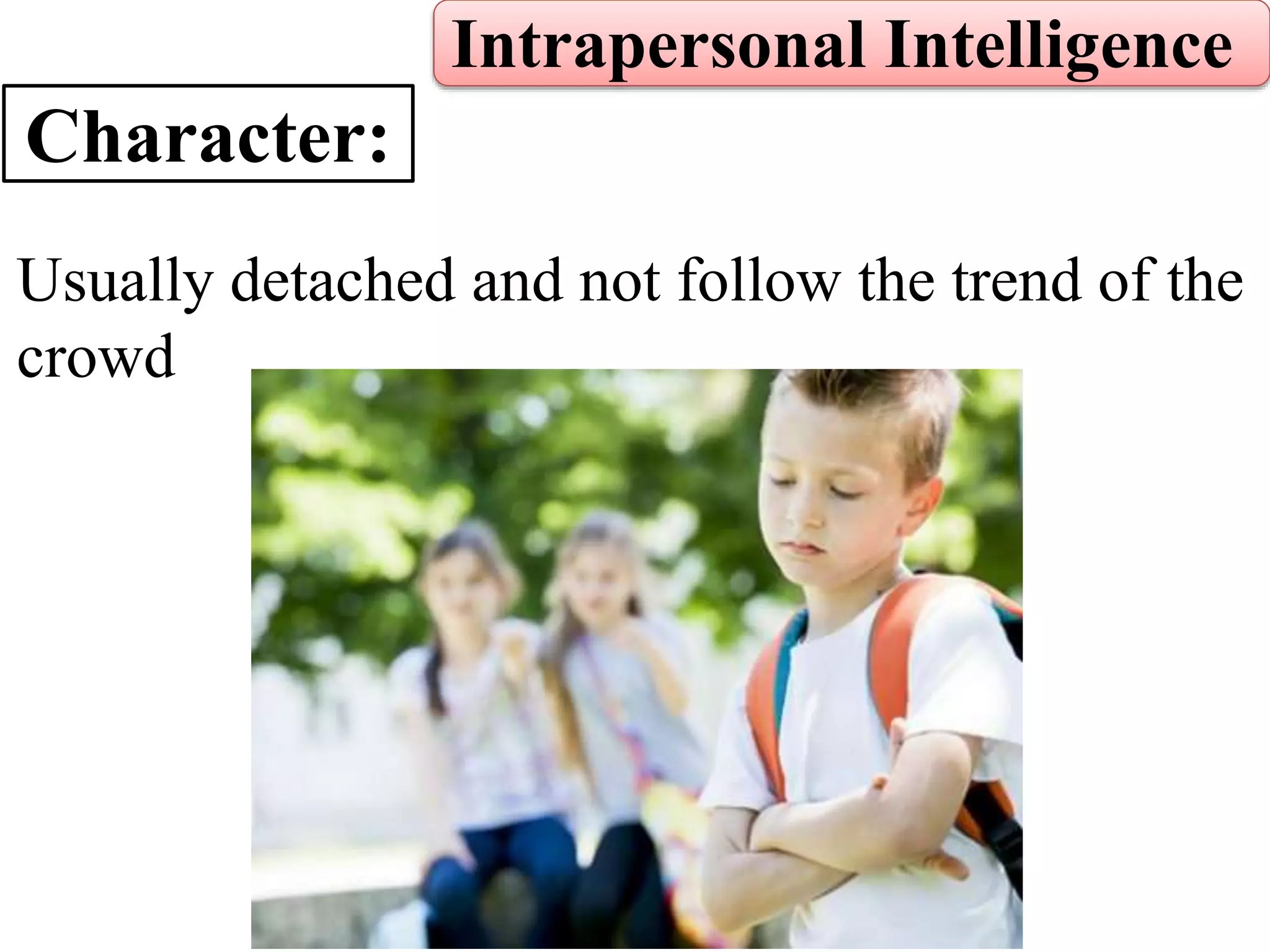 Intrapersonal Intelligence | PPTX