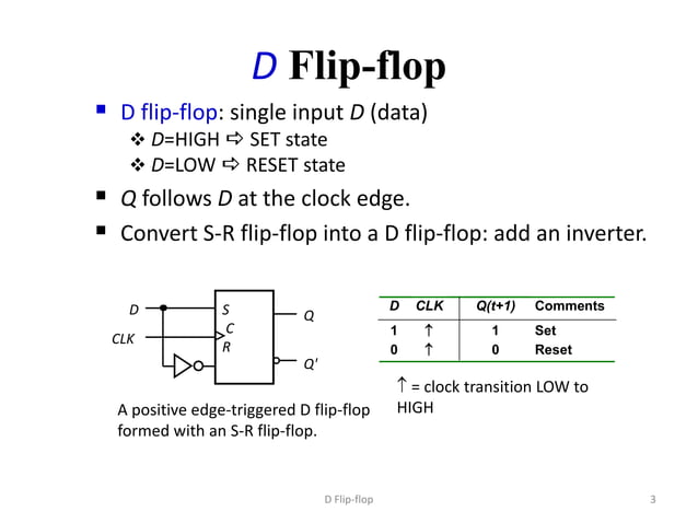 Trts d flip flop1 | PPT