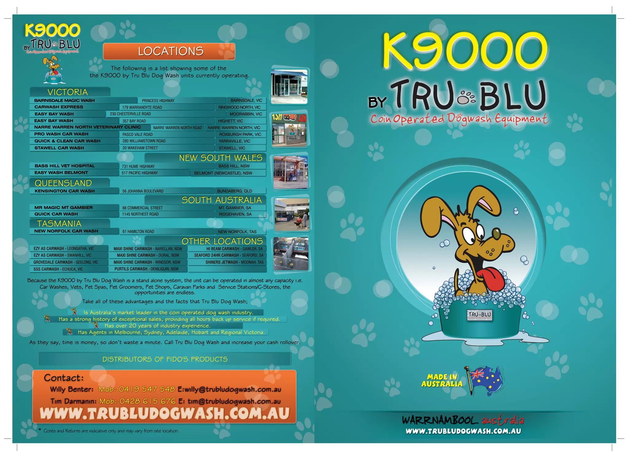 Tru Blu K9000 Dog Wash Brochure | PPT