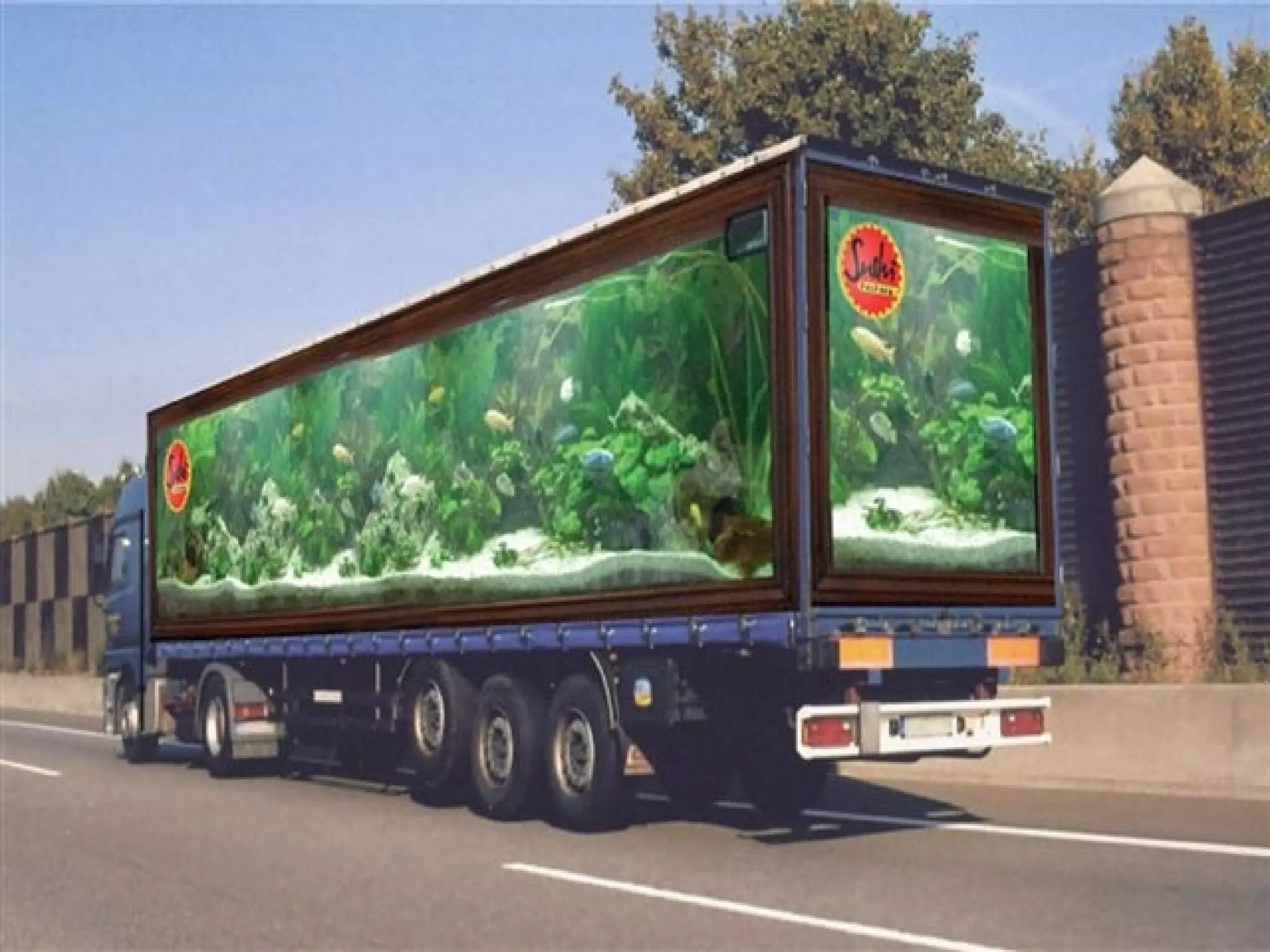 Truck Trailers Creative Design | PPT