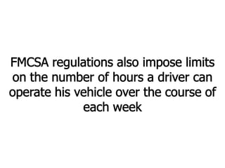 Truck Driver Responsibilities | PDF