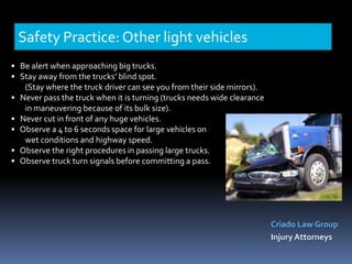 Trucking accidents ppt for clg | PPT