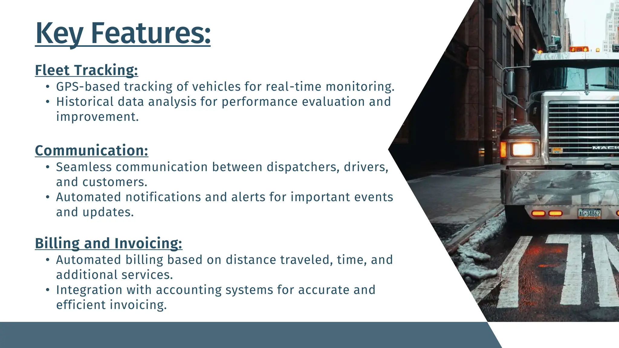 Trucking Management System - DispatchTMS | PPTX Trucking Management System - DispatchTMS | PPTX