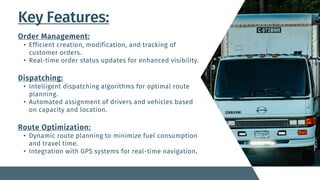 Trucking Management System - DispatchTMS | PPTX