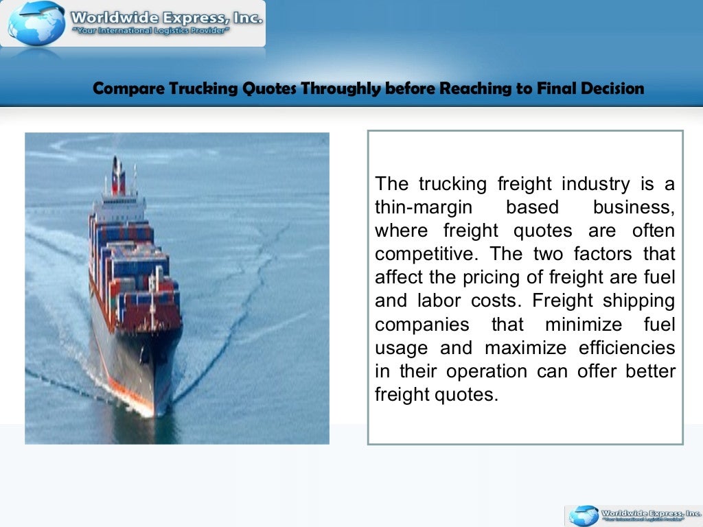 Best Trucking Quotes Best Trucking Quotes