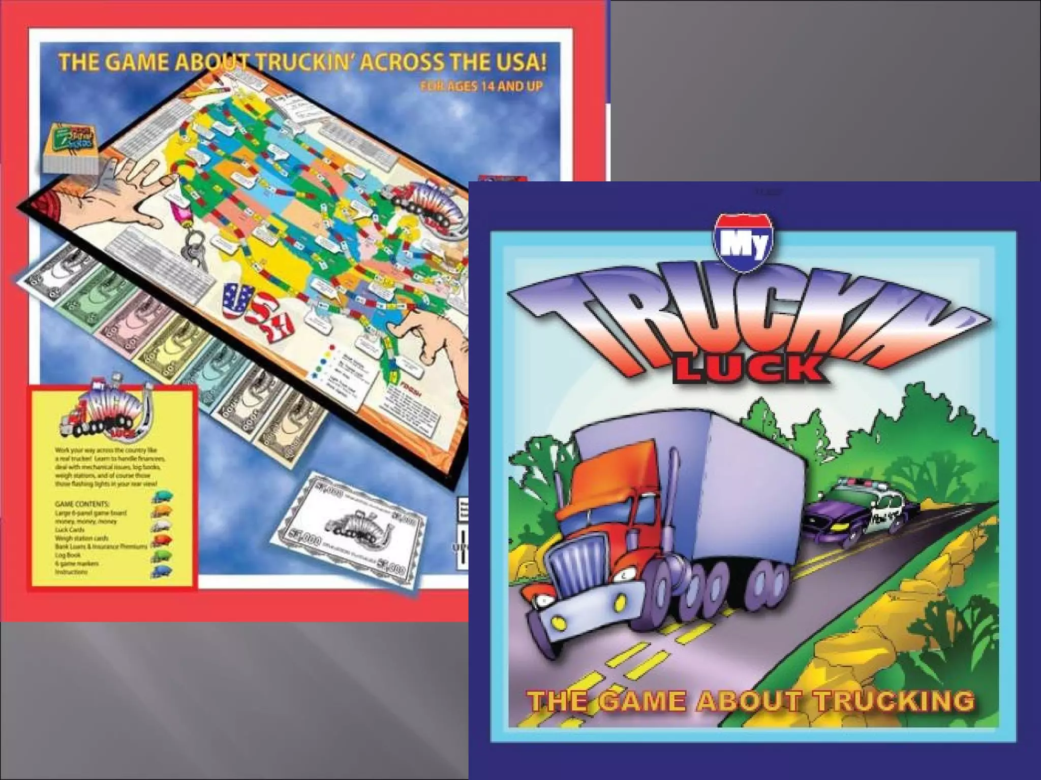 My Truckin Luck Board Game | PPT