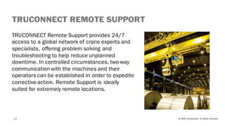 TRUCONNECT® and yourKONECRANES.com work together to enable Lifecycle ...