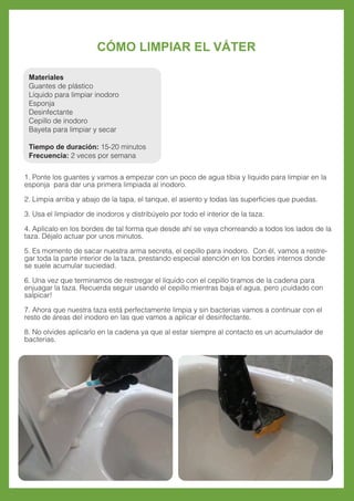 Manual de limpieza a fondo del hogar | PDF