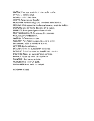 Trucos jua | PDF