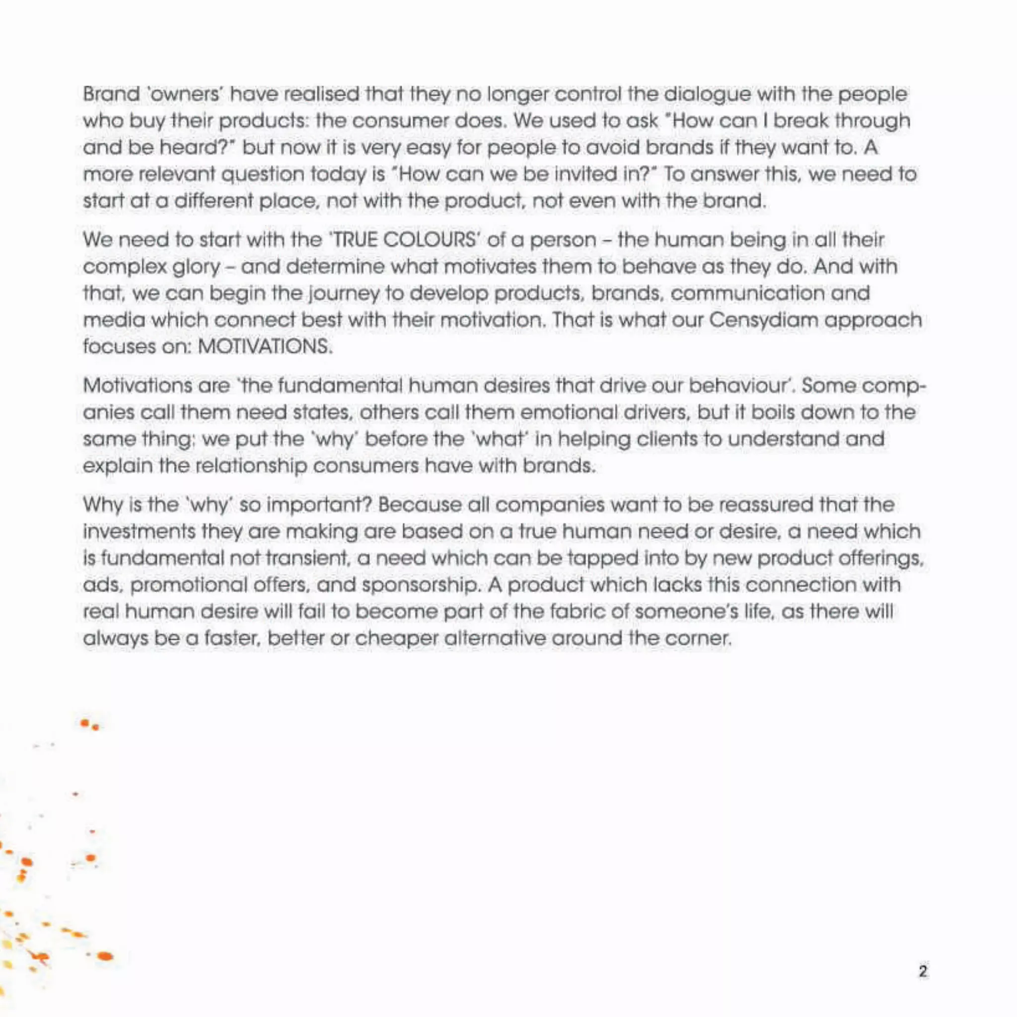 Censydiam True Colours | PDF