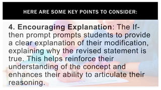 construction of true or false test items | PPTX