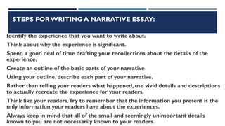 True-Narratives-pptx.pdf narrative essay | PDF