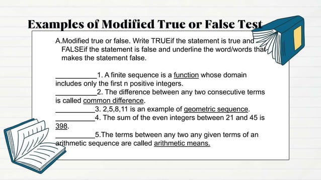 Assessment of learning 2 modified TRUE-OR-FALSE.pptx | Standardized ...