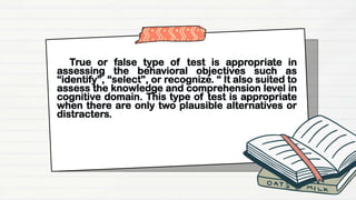 Assessment of learning 2 modified TRUE-OR-FALSE.pptx
