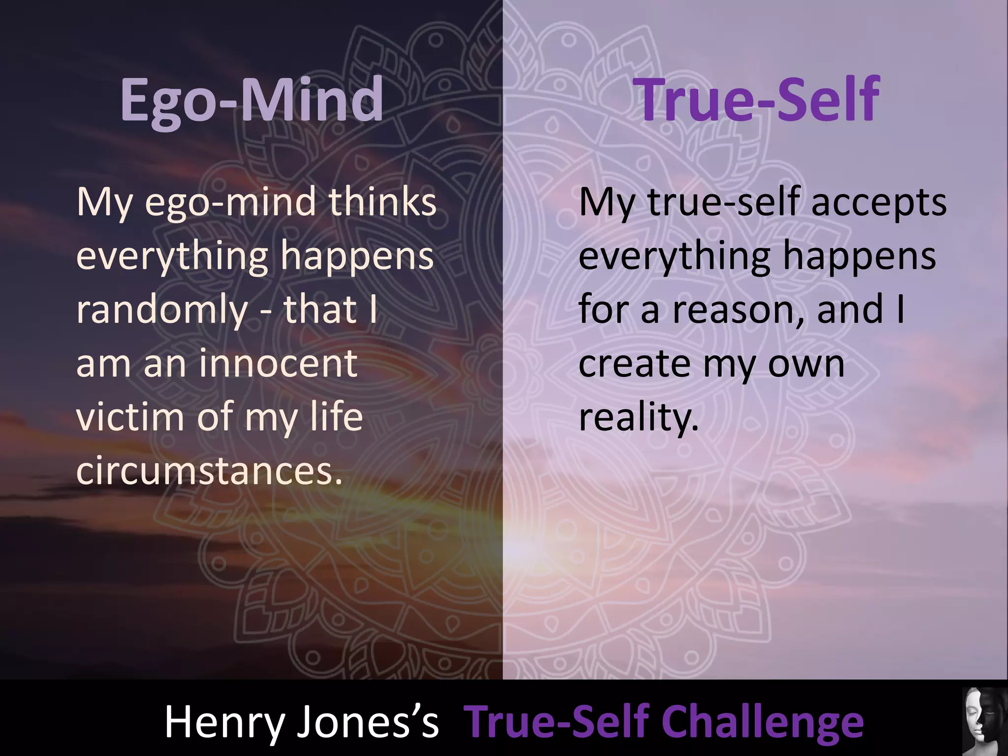 How To Tell The Difference Between Your Ego-Mind and True-Self | PPTX ...