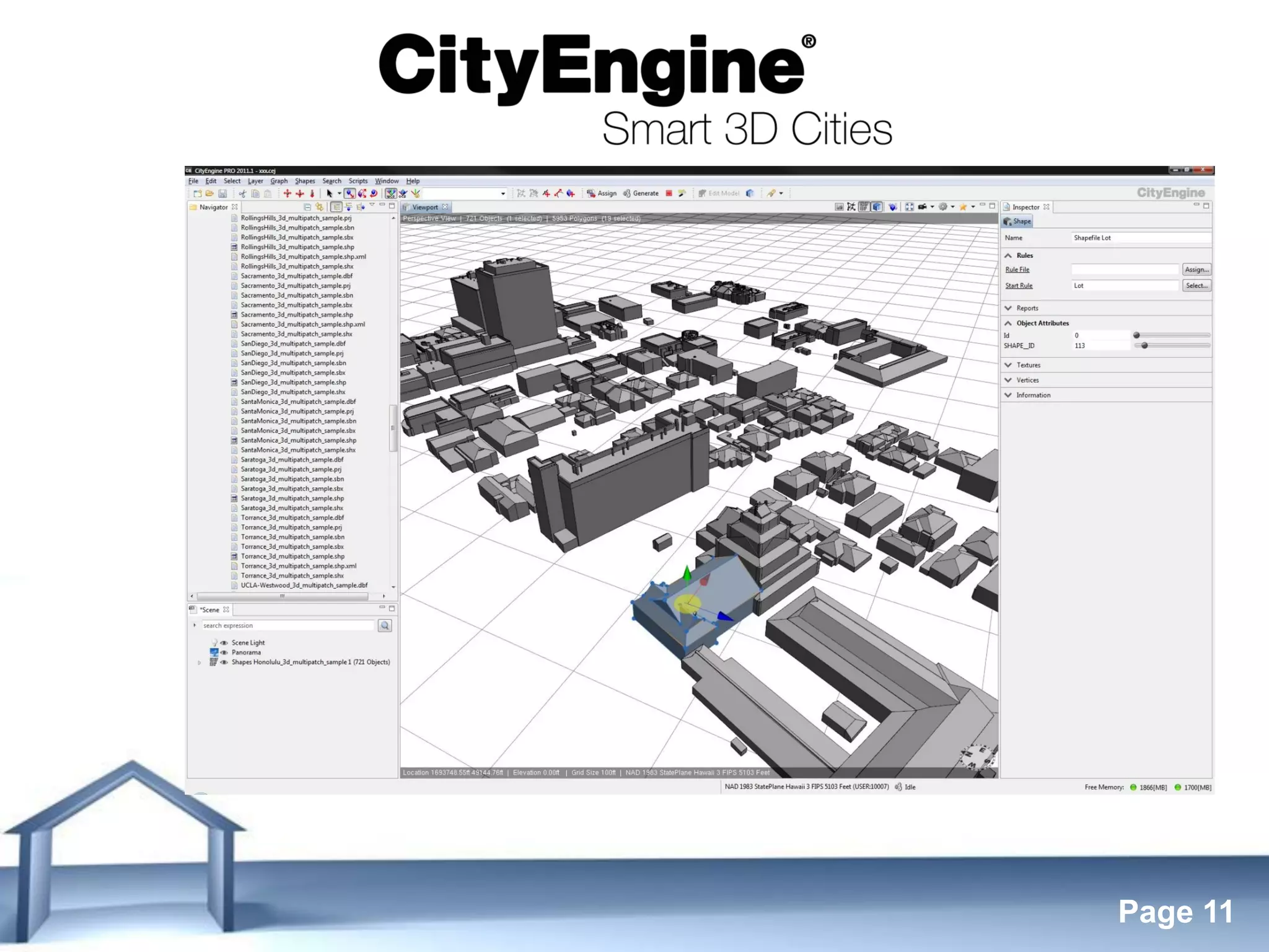 Hawaii Pacific GIS Conference 2012: 3D GIS - True 3D GIS Buildings ...