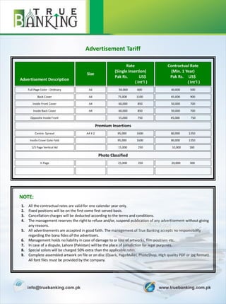 True banking profile light | PDF