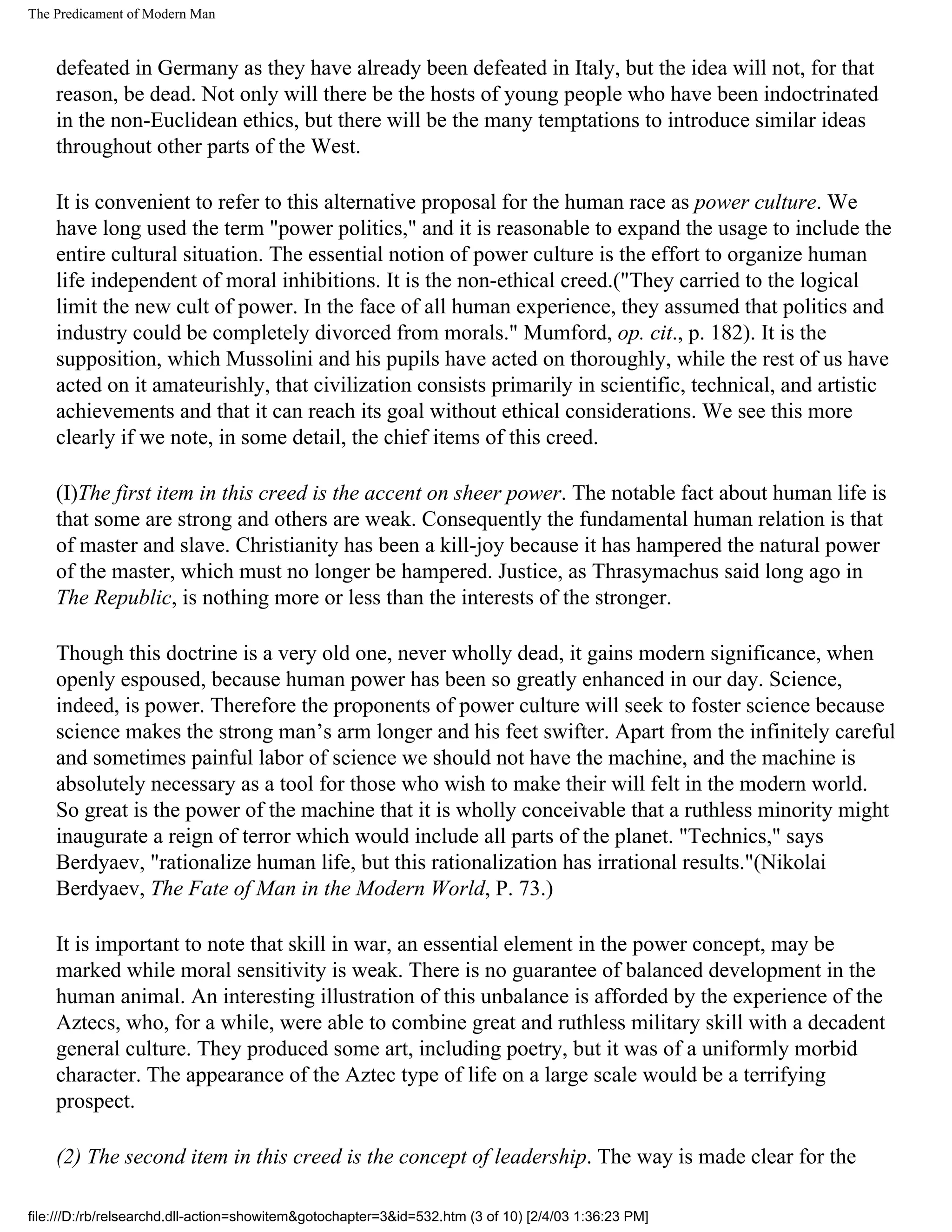 Trueblood, elton the predicament of modern man | PDF
