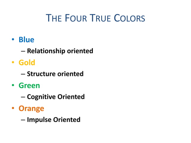 True Colors | PPTX