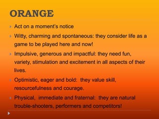 Truecolors explanation | PPTX