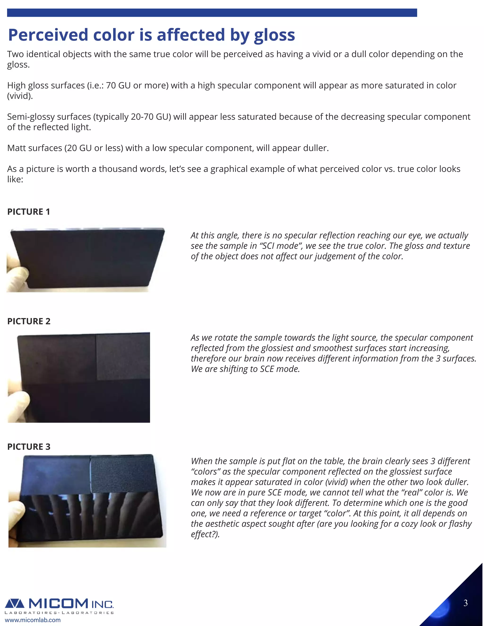 True color vs perceived color | PDF | Physics | Science