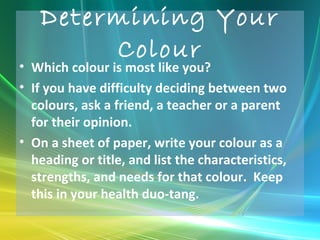 True colours | PPT