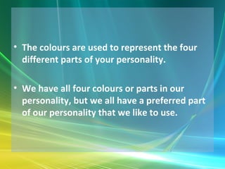 True colours | PPT