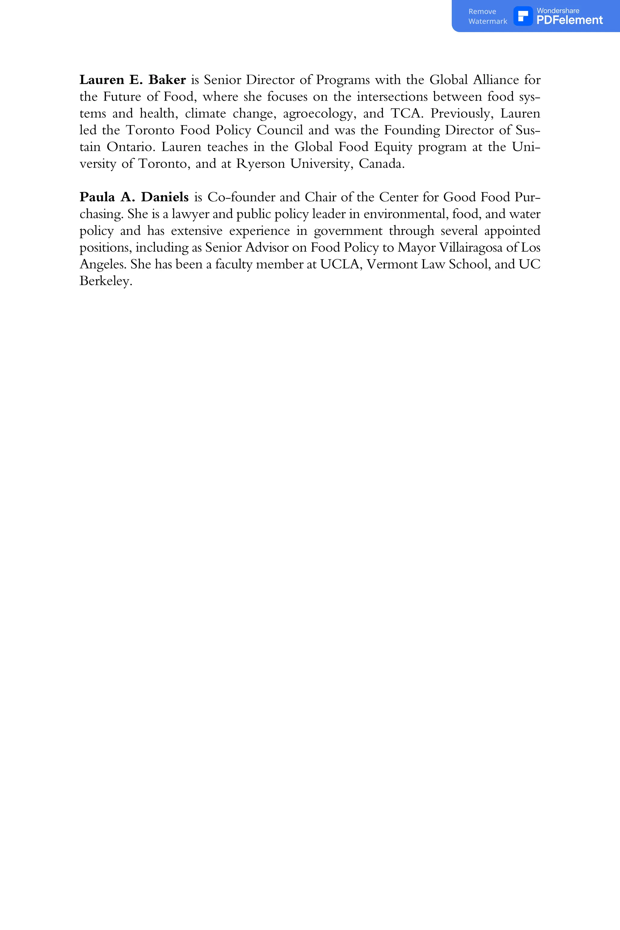 True Cost Accounting for Food True Cost Accounting for Food | PDF