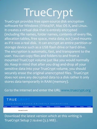 Truecrypt | PDF
