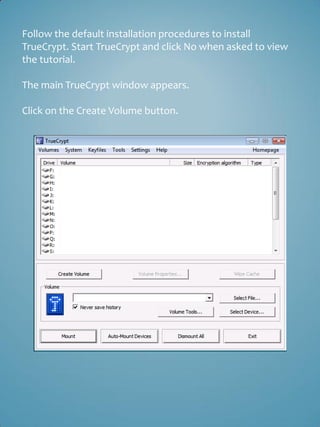 Truecrypt | PDF