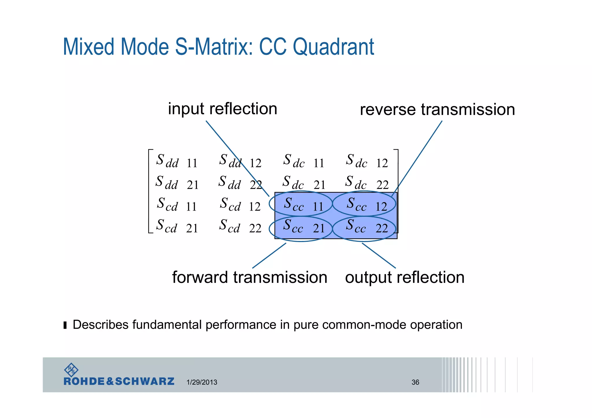 True Differential S-Parameter Measurements | PDF