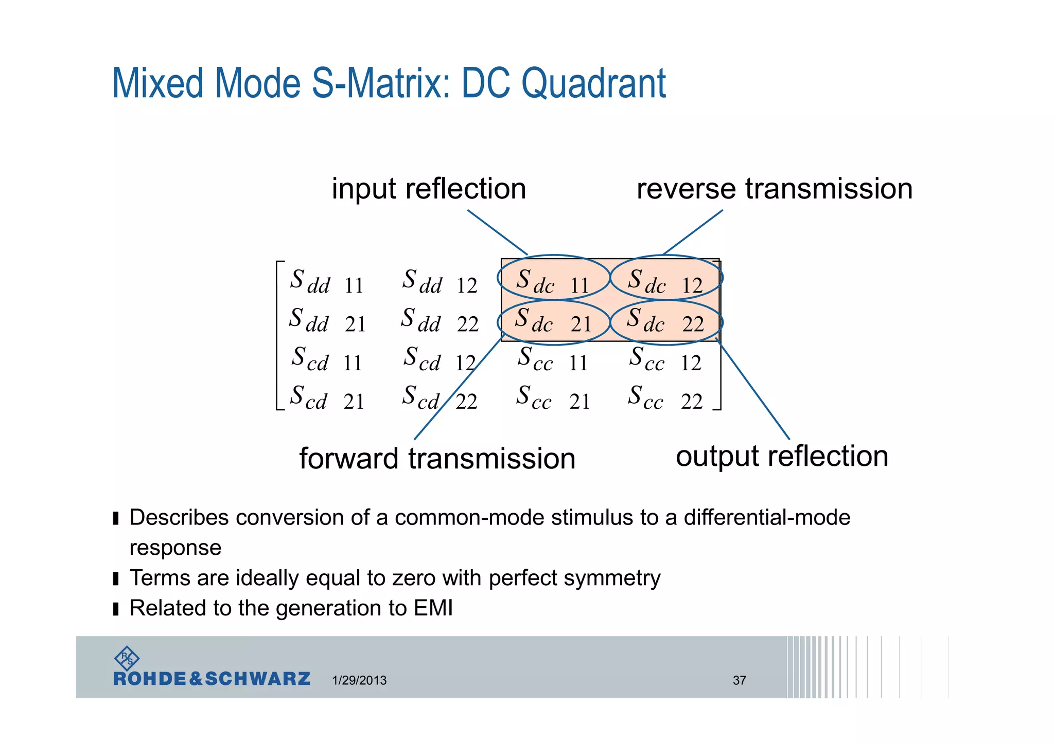 True Differential S-Parameter Measurements | PDF
