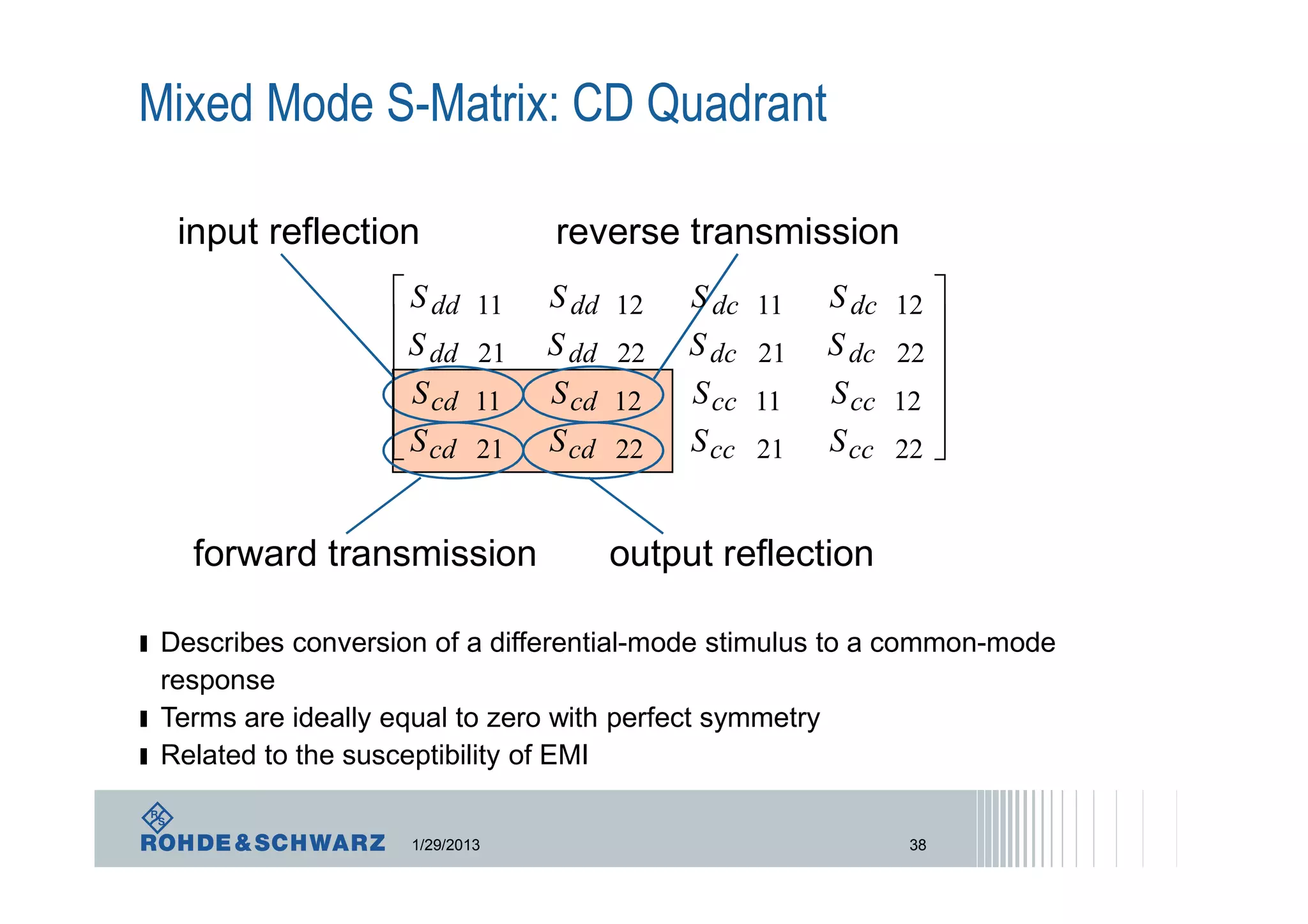 True Differential S-Parameter Measurements | PDF