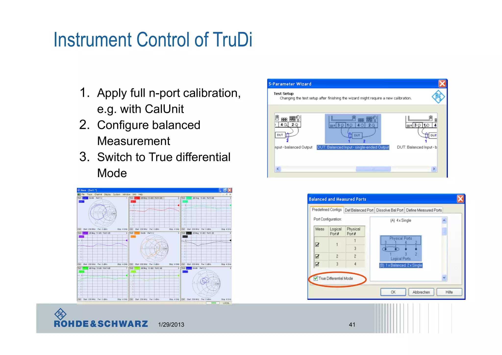 True Differential S-Parameter Measurements | PDF