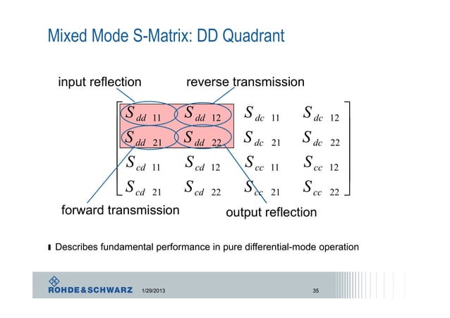 True Differential S-Parameter Measurements | PDF