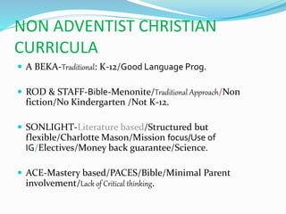 True education 5 home schooling | PPTX | Christianity | Religion ...